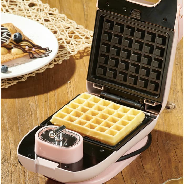 Jual BREAKFAST MACHINE PORTABLE ELECTRIC WAFFLE MAKER SANDWICH MAKER ...
