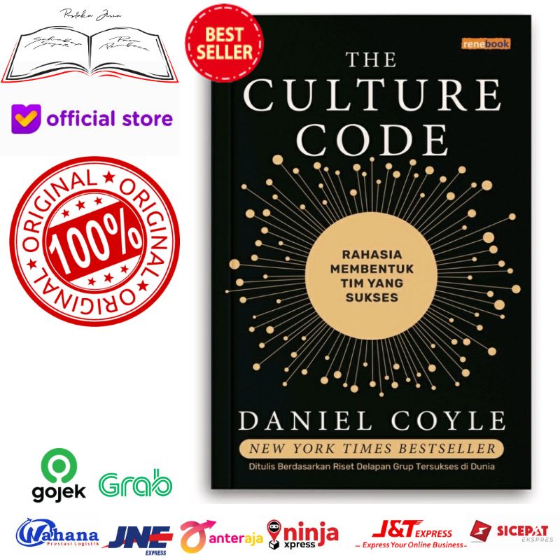 Jual Buku The Culture Code Daniel Coyle Rahasia Membentuk Tim Yang ...