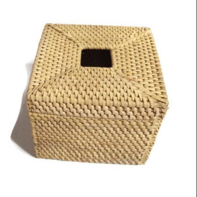 Jual Anyaman rotan tissue box, unik dan etnis | Shopee Indonesia