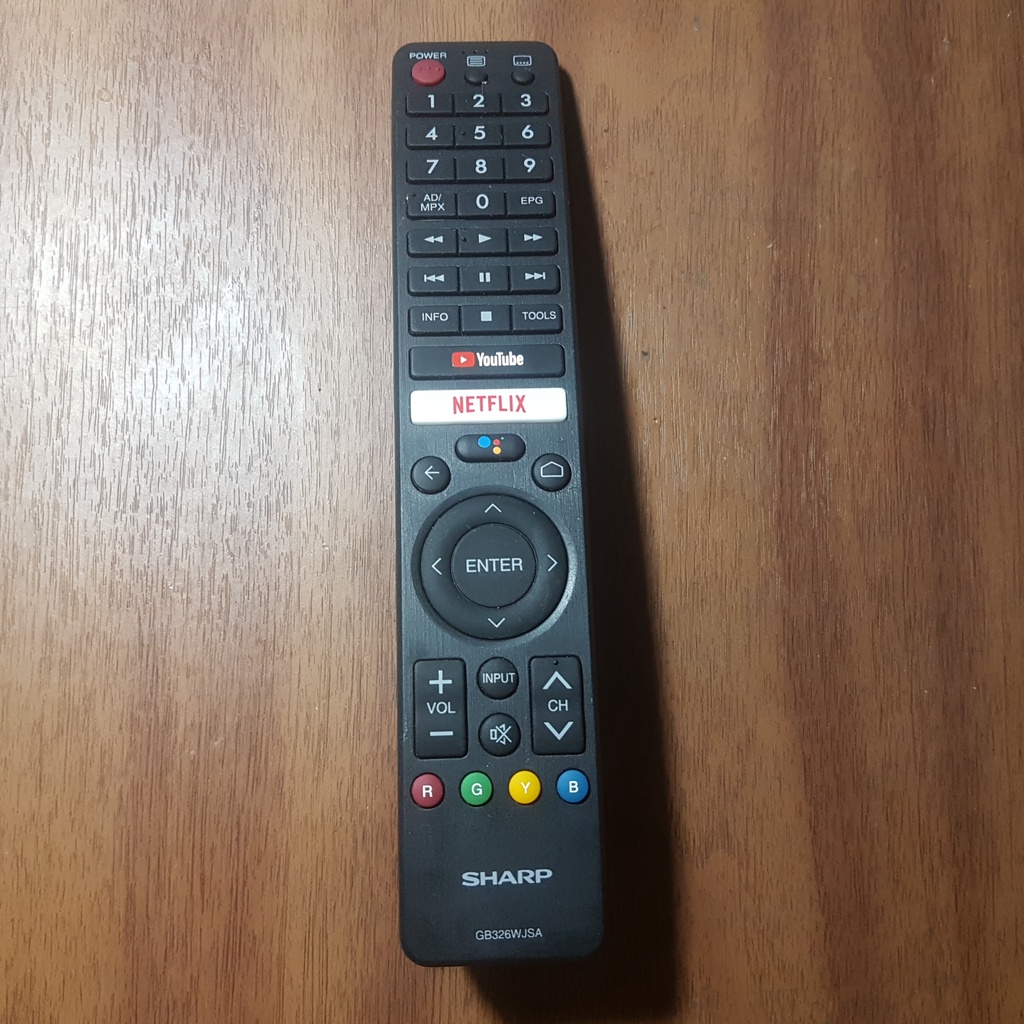 Jual Remote TV LCD LED SHARP GB326WJSA | Shopee Indonesia