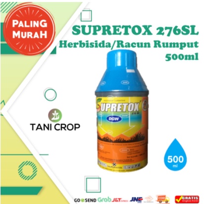 Jual Racun rumput Pembakar Supretox 500ml DGW - Herbisida obat rumput ...