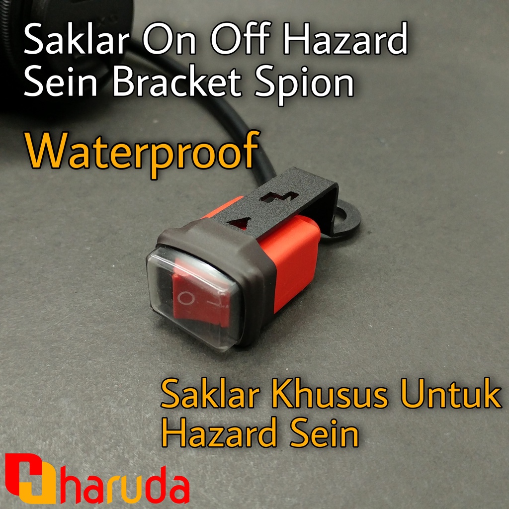 Jual Saklar ON OFF Hazard Sein Bracket Spion Motor Universal | Shopee ...