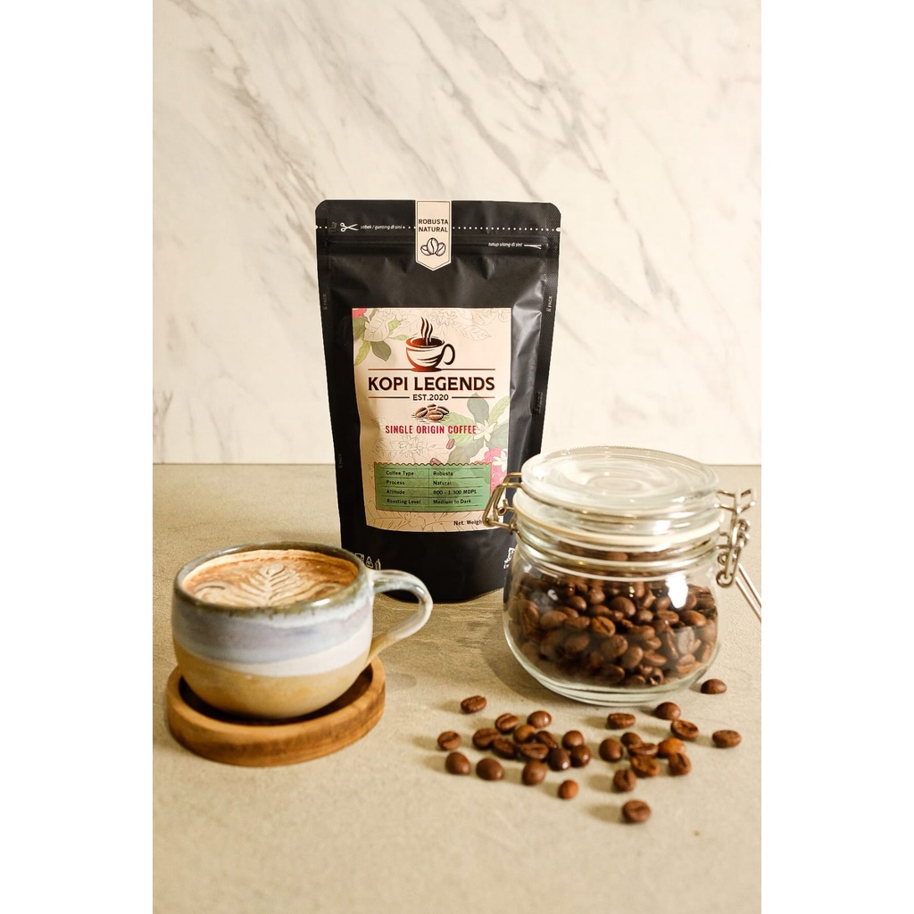 Jual Kopi Muria Robusta Legends 250 Gram | Shopee Indonesia