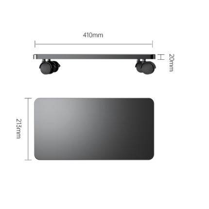 Jual Computer Host mainframe Bracket Orico secc steel with Wheel Cpb6 ...