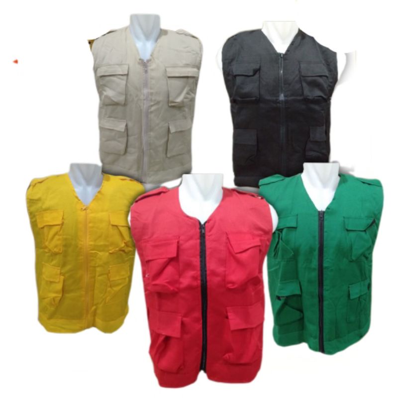 Jual ROMPI PARTAI LAPANGAN HIJAU KREM HITAM KUNING MERAH POLOS#TOPI ...