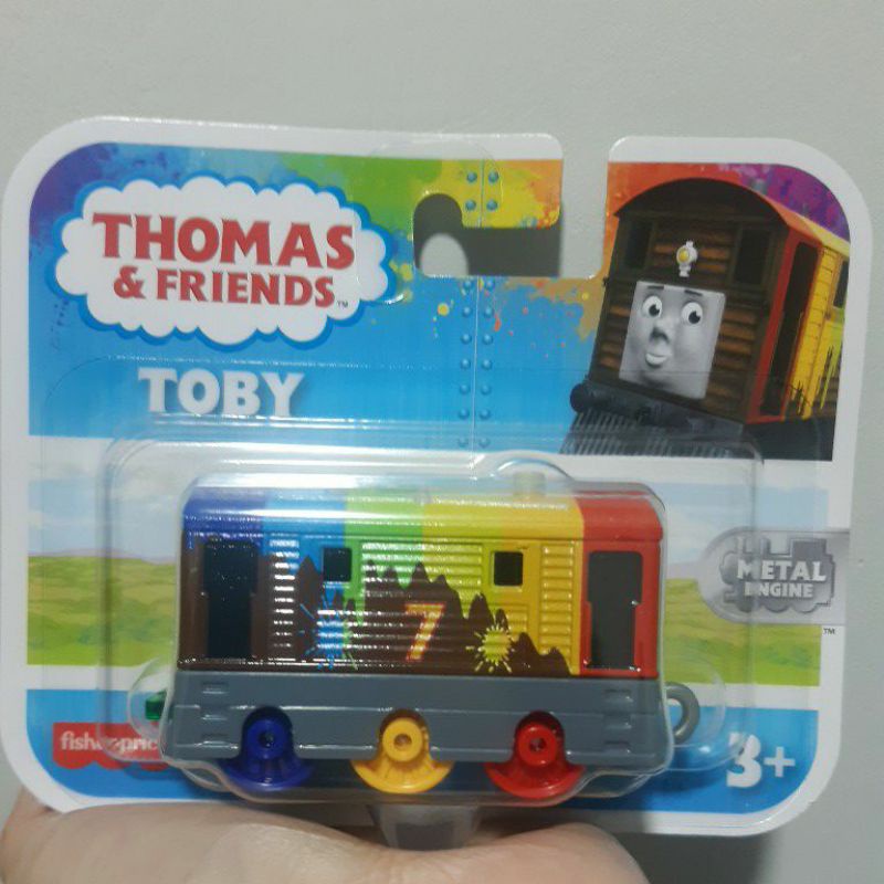 Jual Thomas & Friends Track Master - Rainbow Toby (Push Along) | Shopee ...