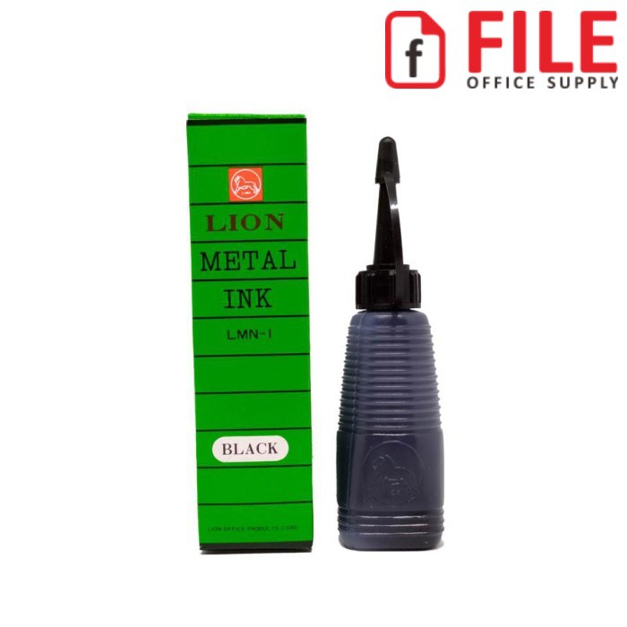 Jual Lion Metal Ink / Tinta Numbering Machine - Hitam / Black | Shopee ...