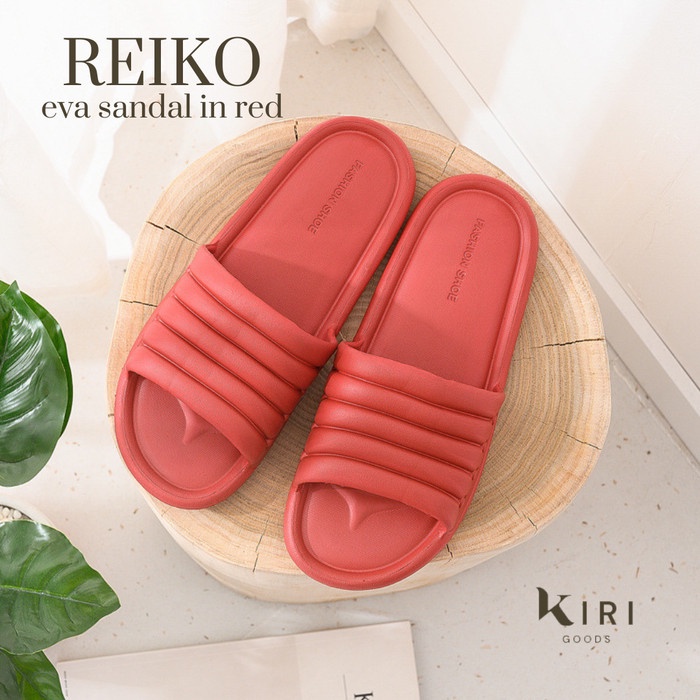 Jual 《KIRI》REIKO Sandal EVA SOFUTO Sandal Rumah Sandal Kamar Mandi Anti ...
