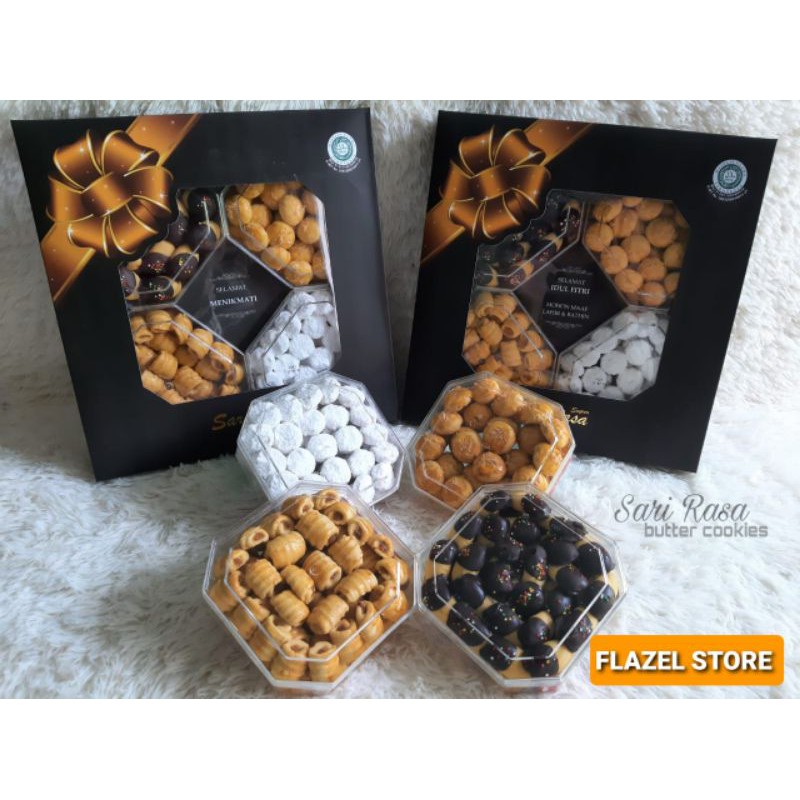 Jual Hampers Exclusive Butter Cookies Sari Rasa isi 4 | Shopee Indonesia