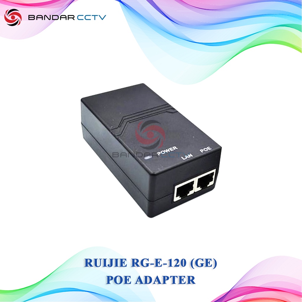 Jual Ruijie RG E 120 GE 1 Port 1000Base T 802.3af POE Adapter | Shopee ...