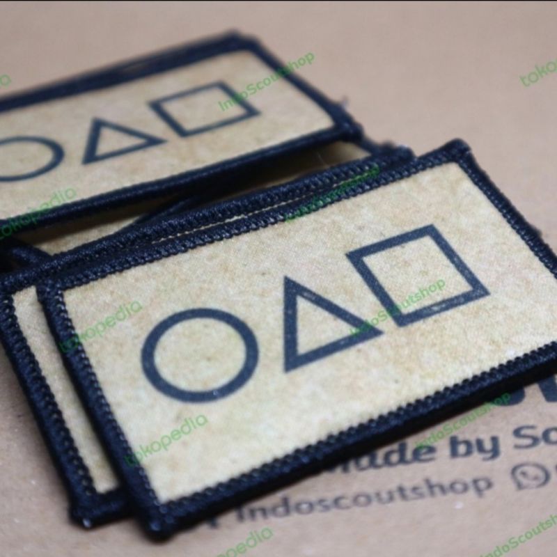 Jual Patch Merrowing Kartu Squid Game | Shopee Indonesia