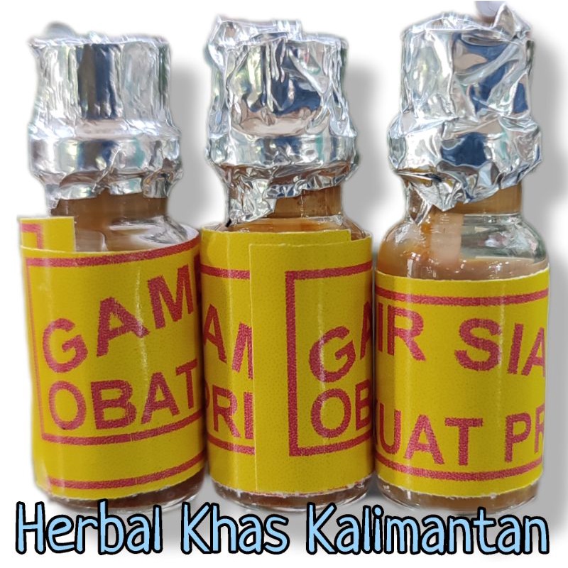 Jual Gambir Siam Obat Kuat Pria Tahan Lama Original Kalimantan Isi 2ml ...