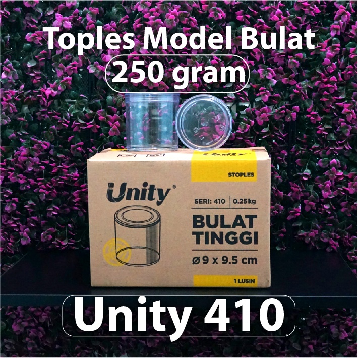 Jual (Depok) Toples Unity 410 - Model Bulat - Volume 250 gram - 0.25 kg | Shopee Indonesia