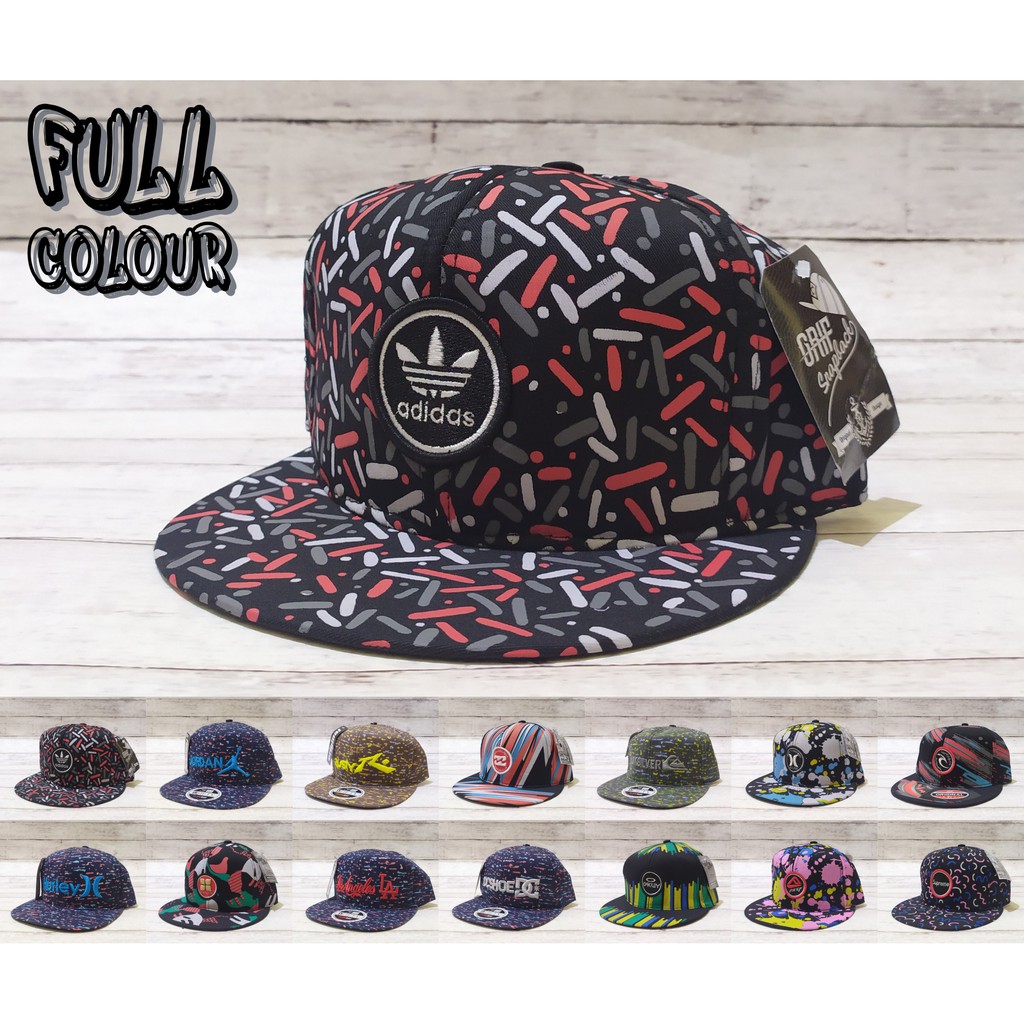 Jual Topi Snapback Full Colour Printing Premium | Shopee Indonesia