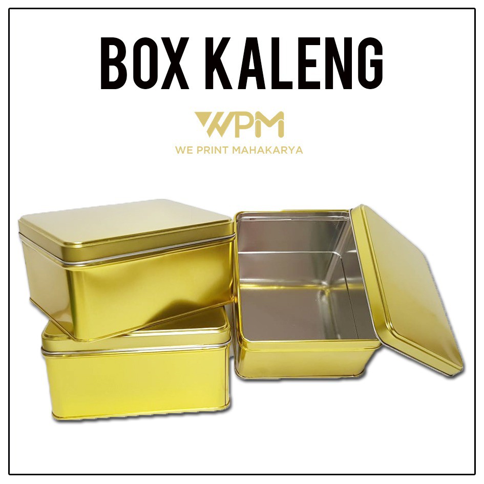 Jual Kaleng Kotak Polos COCOK UNTUK CUSTOM | Shopee Indonesia