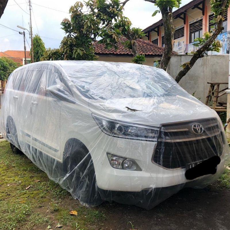 Jual Cover Mobil Transparan innova reborn pajero fortuner | Shopee ...