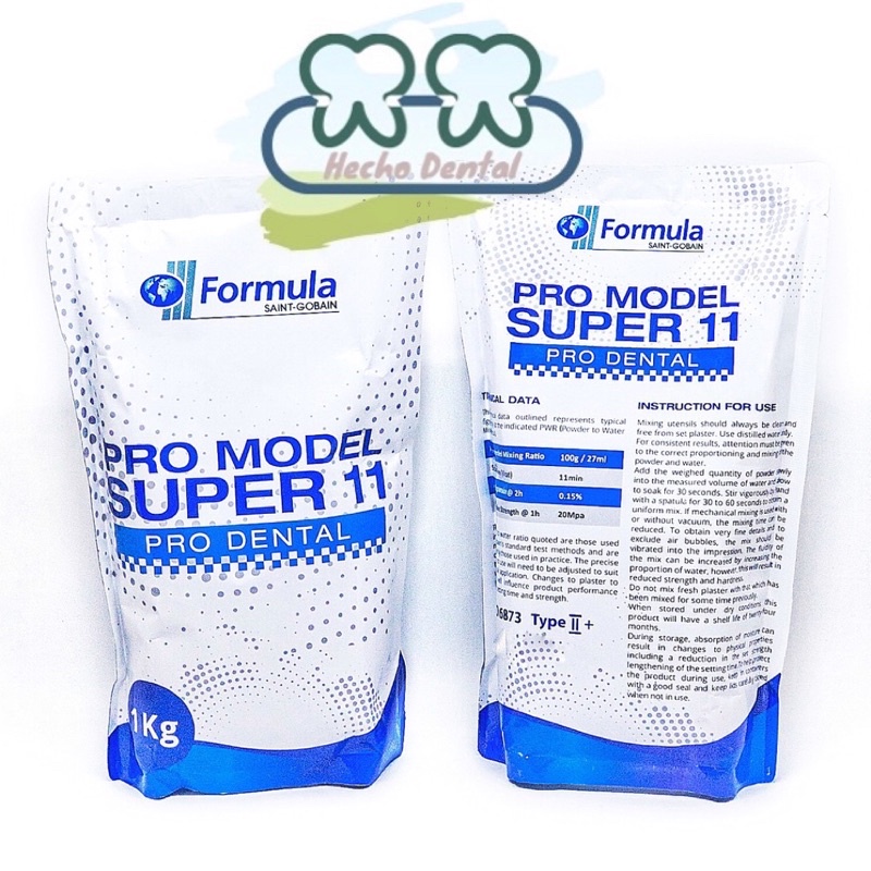 Jual dental stone | pro model | gips biru tipe 2 | dental material ...