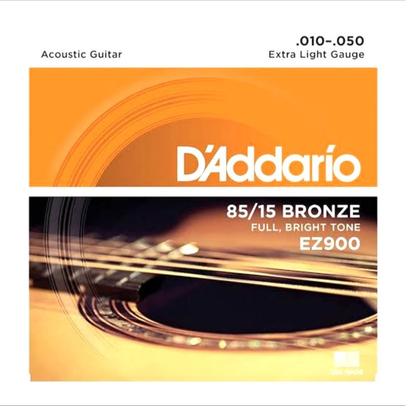 Jual Tali / Senar Gitar D'Addario (1 set) | Shopee Indonesia