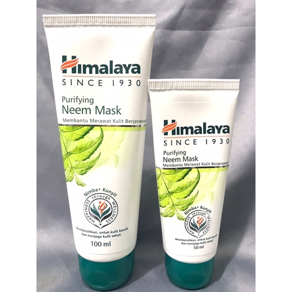 Jual HIMALAYA NEEM MASK / MASKER HIMALAYA | Shopee Indonesia