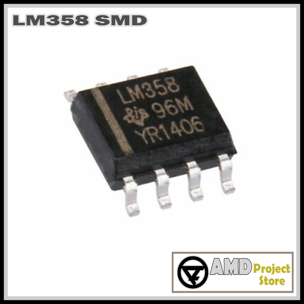 Jual IC LM358 LM358DR 358 SOP8 SMD Operational Amplifier Op-Amp | Shopee Indonesia