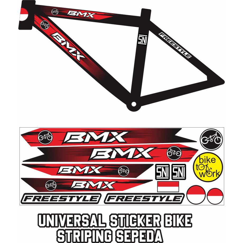 Jual MOTIF VARIASI CUSTOM STIKER STRIPING SEPEDA VARIASI UNIVERSAL ...