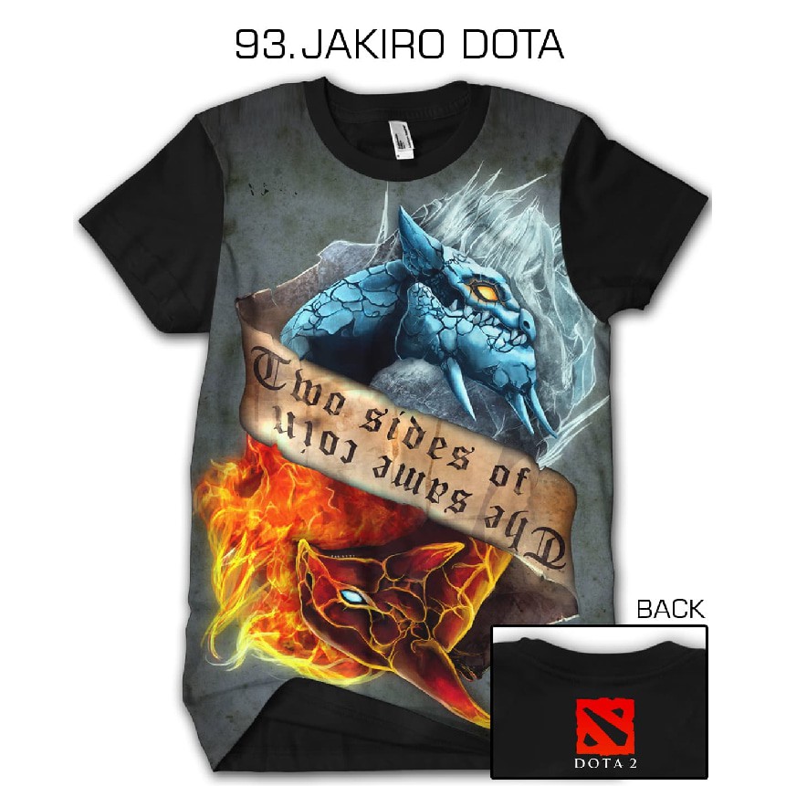Jual BAJU KAOS T SHIRT DISTRO OBLONG CUSTOM GAMING PAKAIAN PRIA 3D game ...