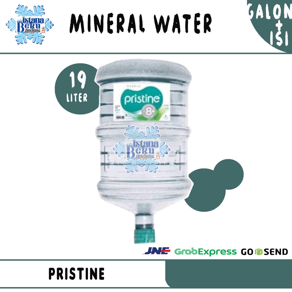 Jual Pristine Galon 19L + isi | Shopee Indonesia