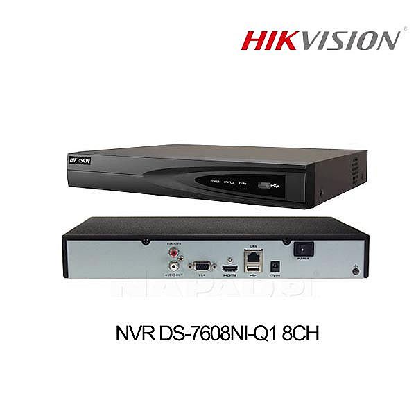 Jual HIKVISION NVR 8CH 8 Channel DS-7608NI-Q1 HD CCTV Kamera 4K DVR ...
