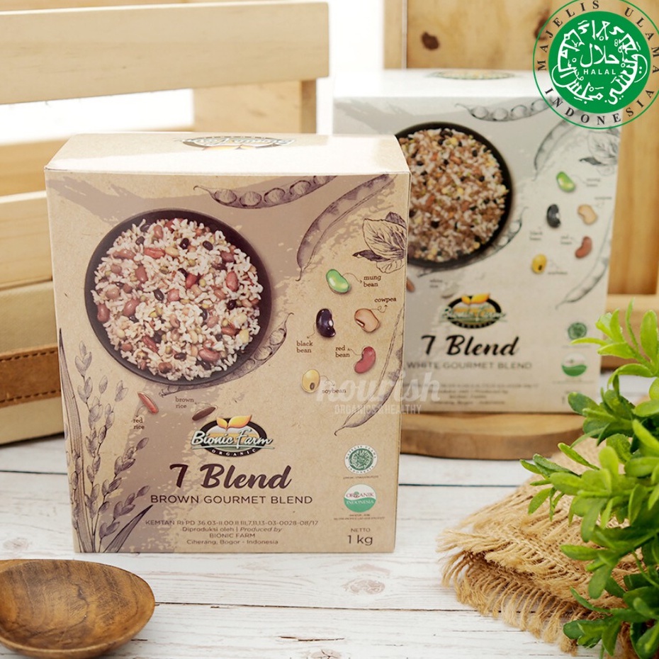 Jual Bionic Farm, Seven Gourmet Blend 1 kg | Shopee Indonesia