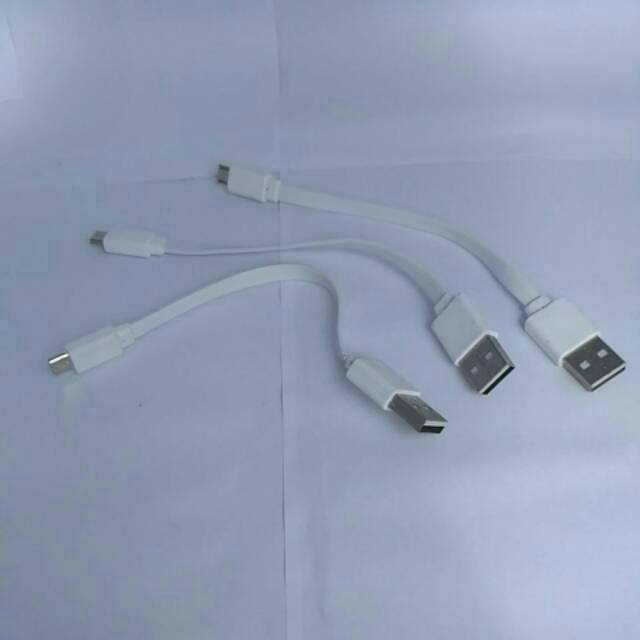 Jual Kabel data micro pendek power bank 20 cm | Shopee Indonesia