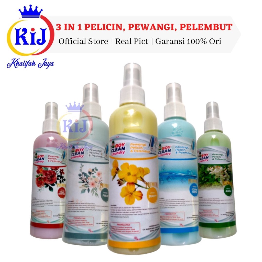 Jual Premium Laundry Pewangi Pelicin Pelembut Setrika Pakaian - Kemasan ...