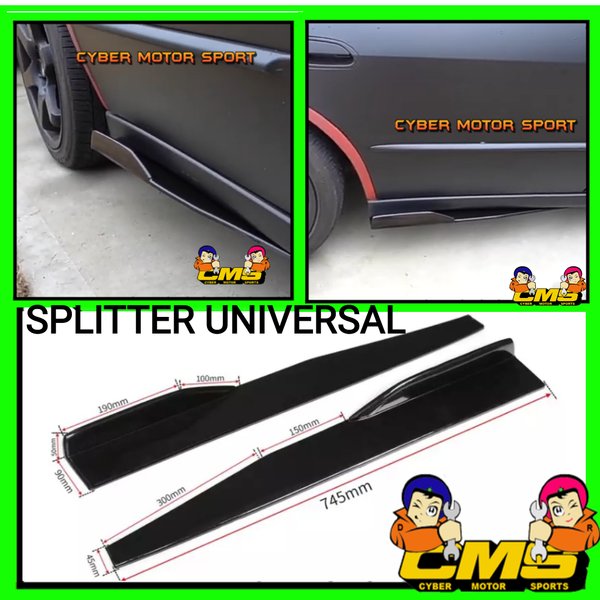 Jual Ori lips bumper mobil universal. winglet bumper mobil universal ...