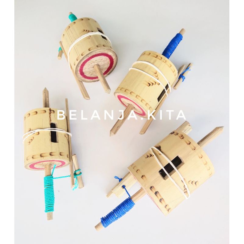 Jual gasing bambu / mainan tradisional / mainan jadul | Shopee Indonesia