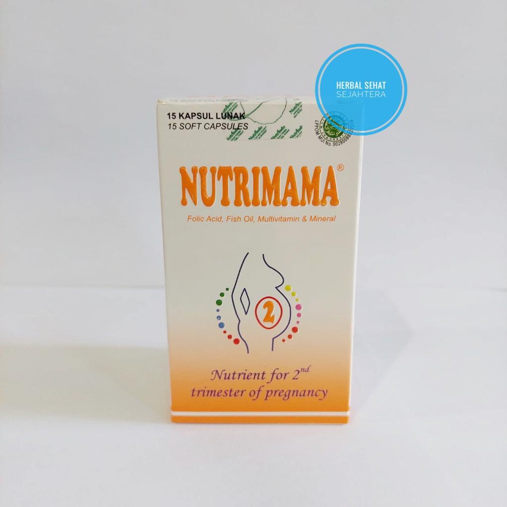Jual NUTRIMAMA 2 Nutrimama 2 isi 15 Softgels - Suplement dan vitamin ...