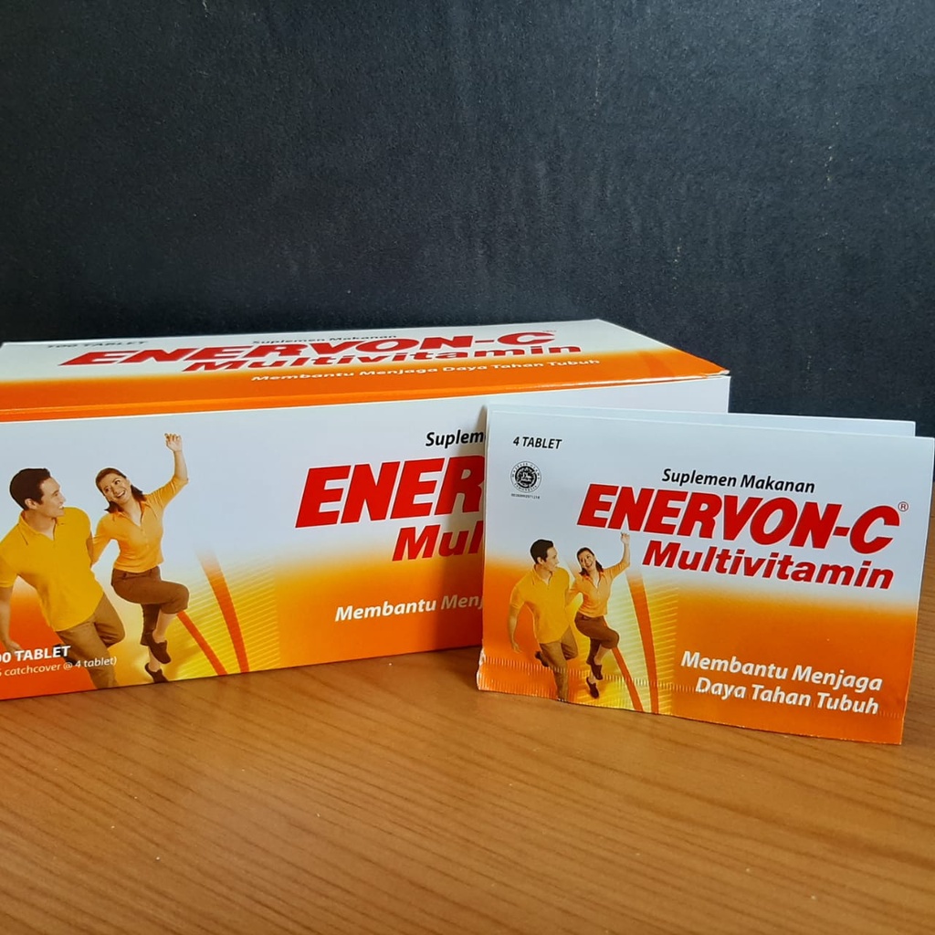 Jual Enervon C (4 tab ) | Shopee Indonesia