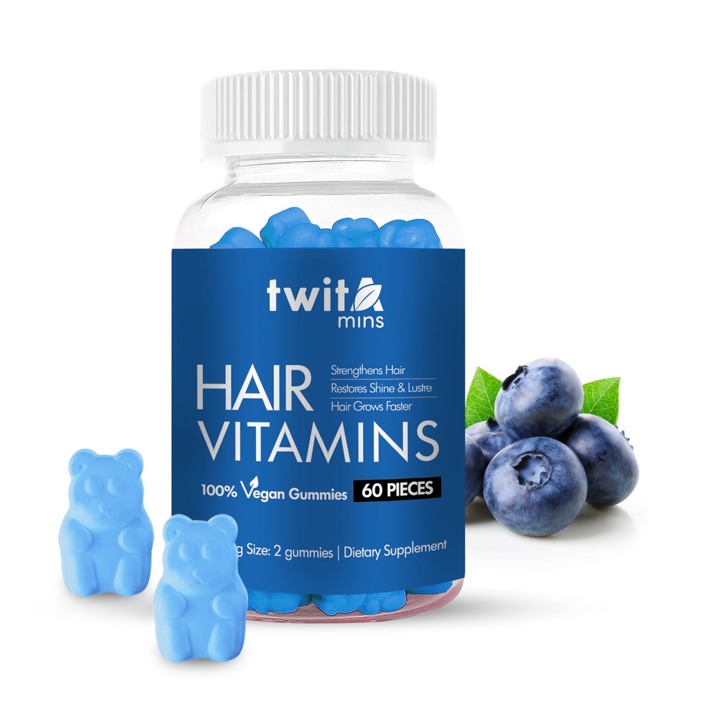 Jual Hair Vitamin Gummies Vegan Suplemen Rambut Vitamin Penumbuh Rambut ...