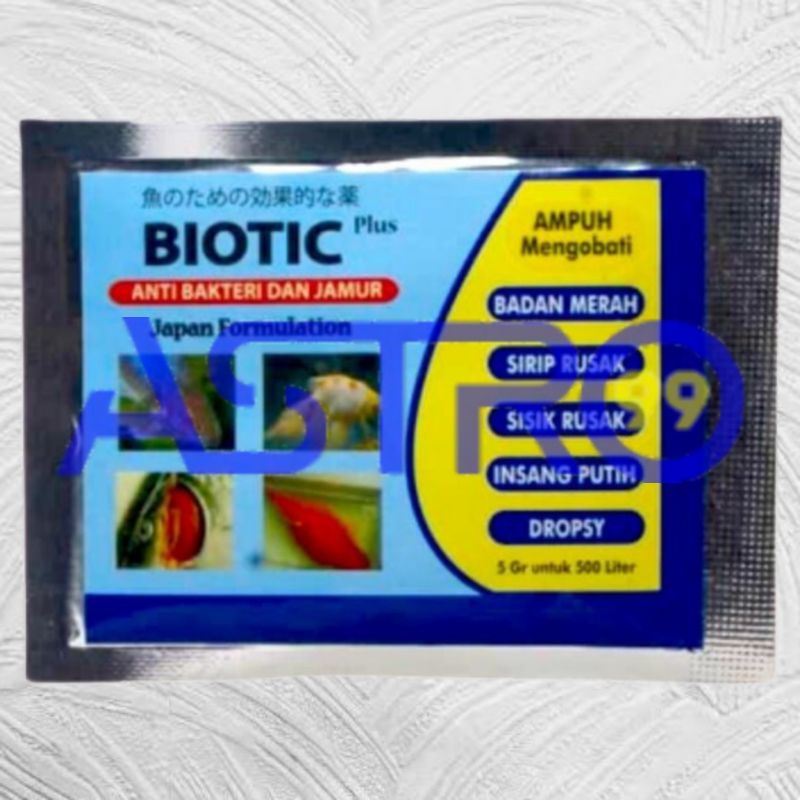 Jual Biotic Plus Obat Ikan Anti Jamur Virus dan Bakteri | Shopee Indonesia