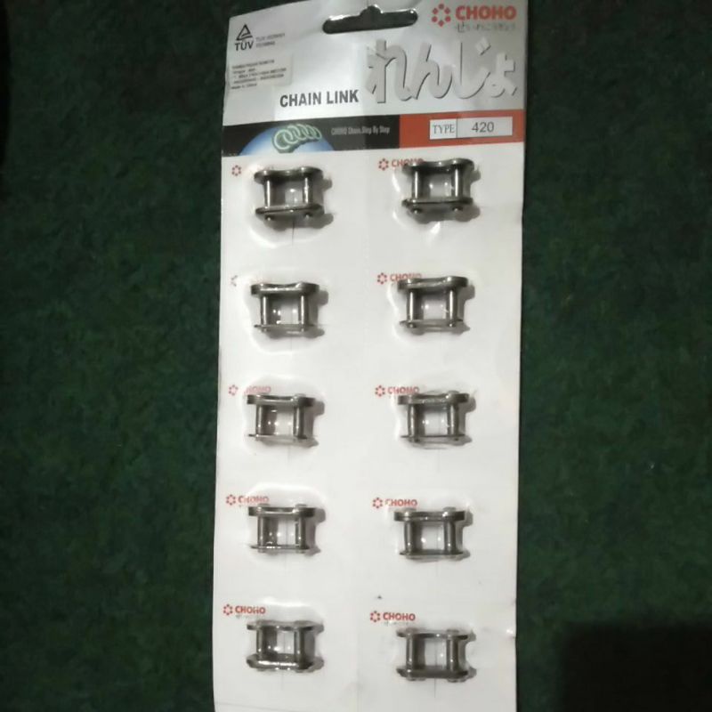 Jual sambungan rantai choho 420 (1keping/10pcs) | Shopee Indonesia