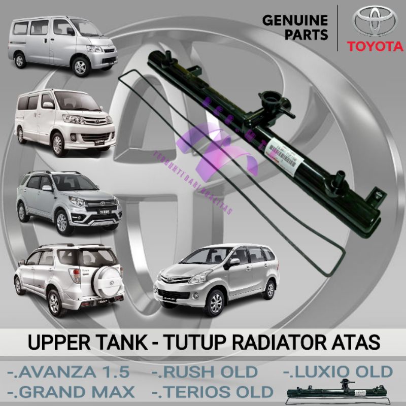 Jual UPPER TANK-TUTUP COVER RADIATOR ATAS TOYOTA AVANZA 1.5/GRAND MAX ...