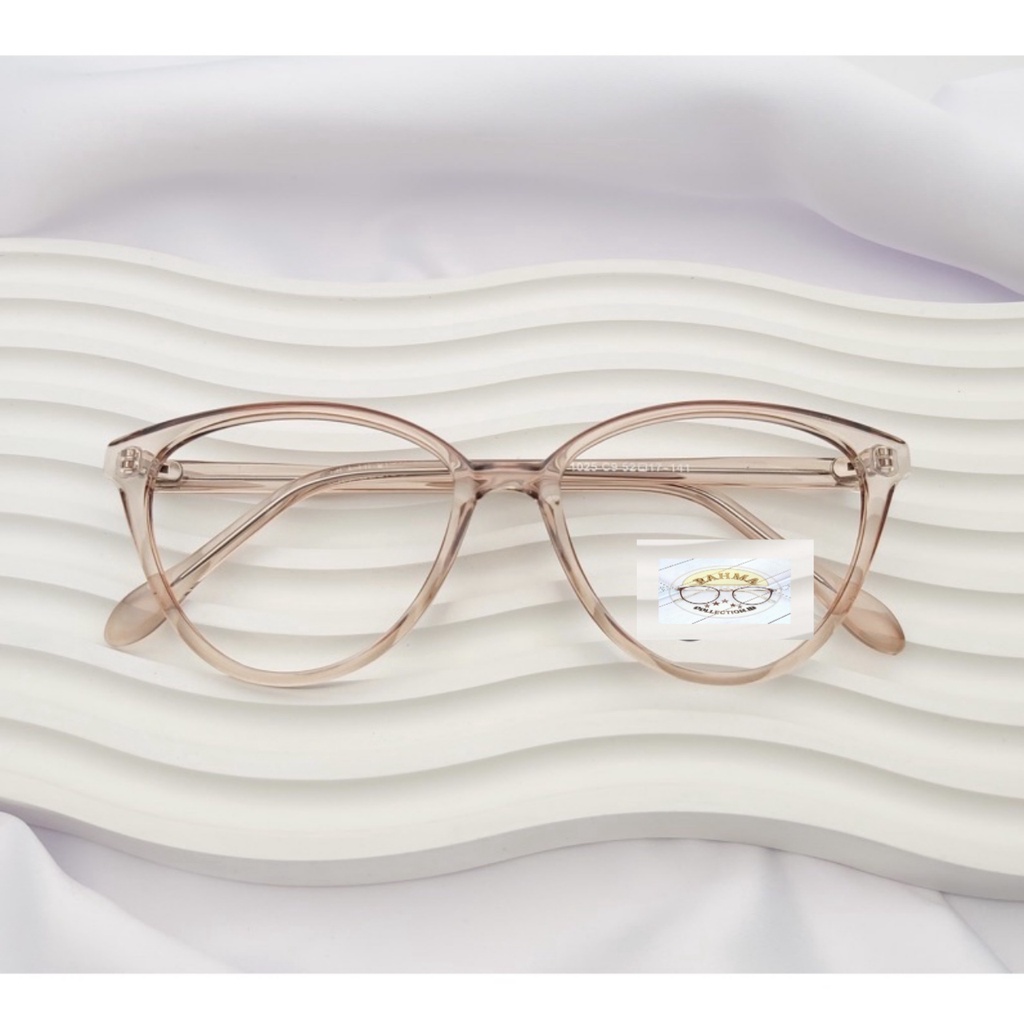 Jual FRAME KACAMATA WANITA CEWEK CAT EYE 608 LENSA MINUS PLUS CYLINDER ...