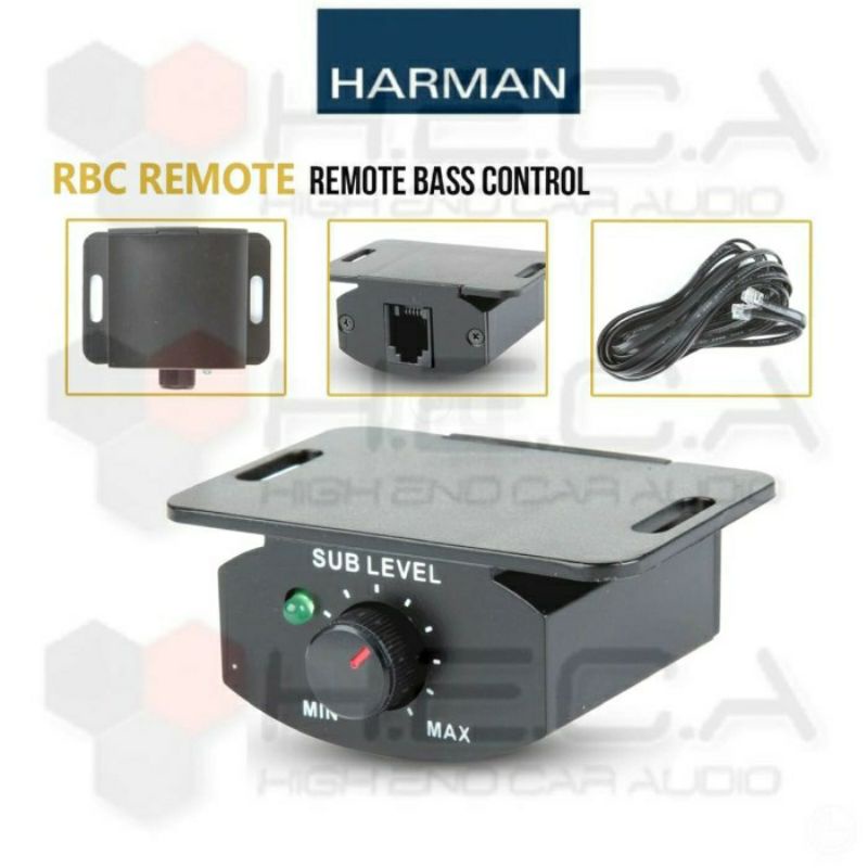 Jual RBC By HARMAN Remote Subwoofer Level Control Remot Bass ORIGINAL ...