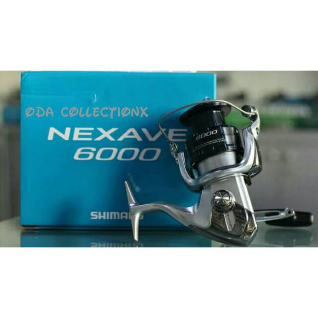 Jual Reel SHIMANO NEXAVE 6000 4bb drag 8kg katrol pancing made in Malaysia | Shopee Indonesia