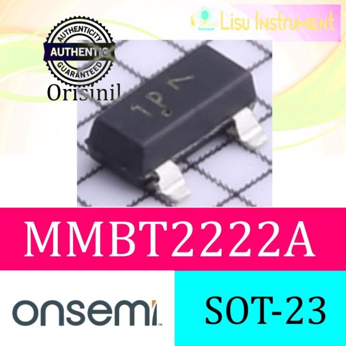 Jual MMBT2222A MMBT2222 2N2222 1P 2222 NPN Transistor SOT-23 lisuin90 dijamin | Shopee Indonesia