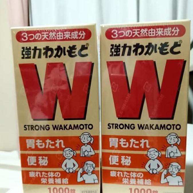 Jual Strong Wakamoto 1000tablet - Obat sakit maag/lambung - original ...