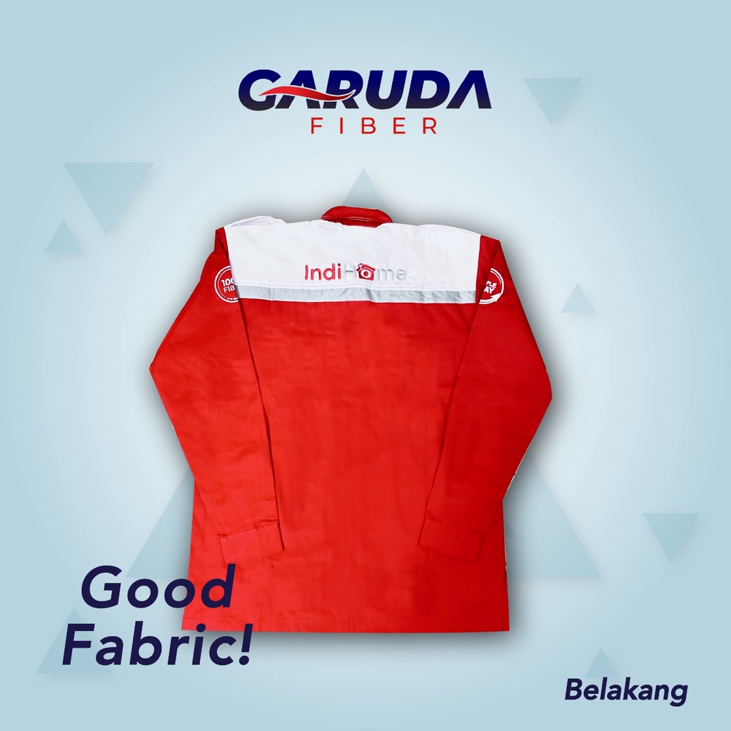 Jual Baju INDIHOME Seragam Telkom Kualitas Bagus AMERICAN DRILL AM1919 ...