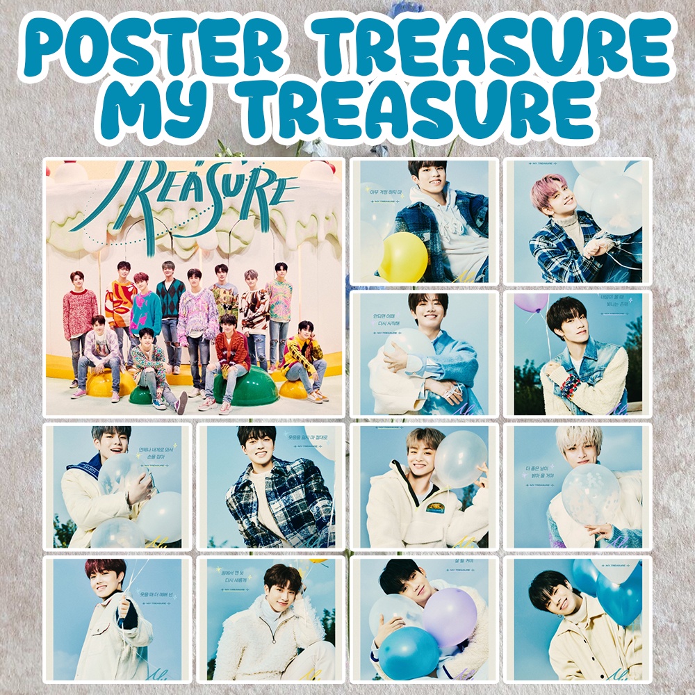 Jual Poster TREASURE MY TREASURE | Poster Kpop A4 A5 A6 Murah Murah ...