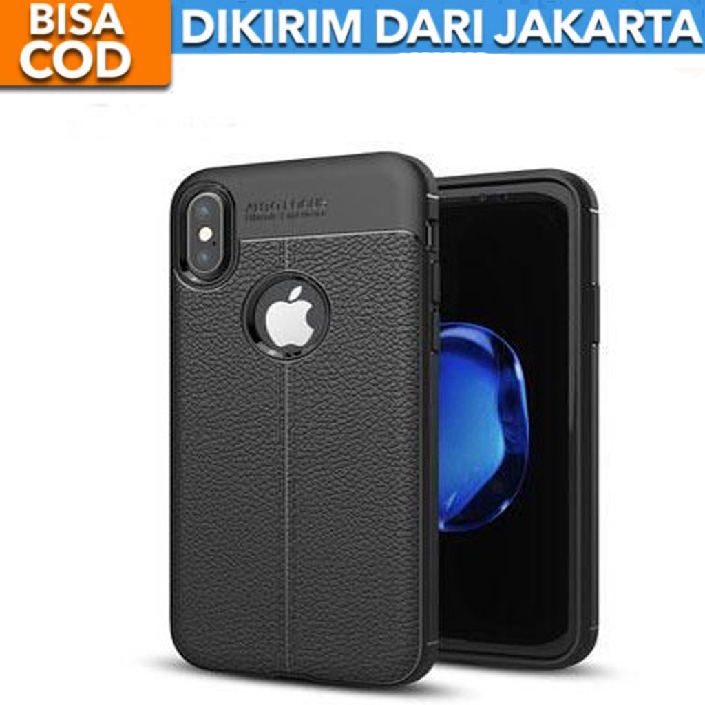 Jual Case Auto Focus Iphone X Iphone Xs Leather Experience SoftCase ...