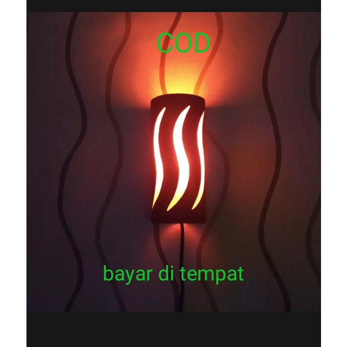 Jual Lampu Hias Dinding Tembok Tempel Pilar Tiang Rumah Minimalis Lampu ...