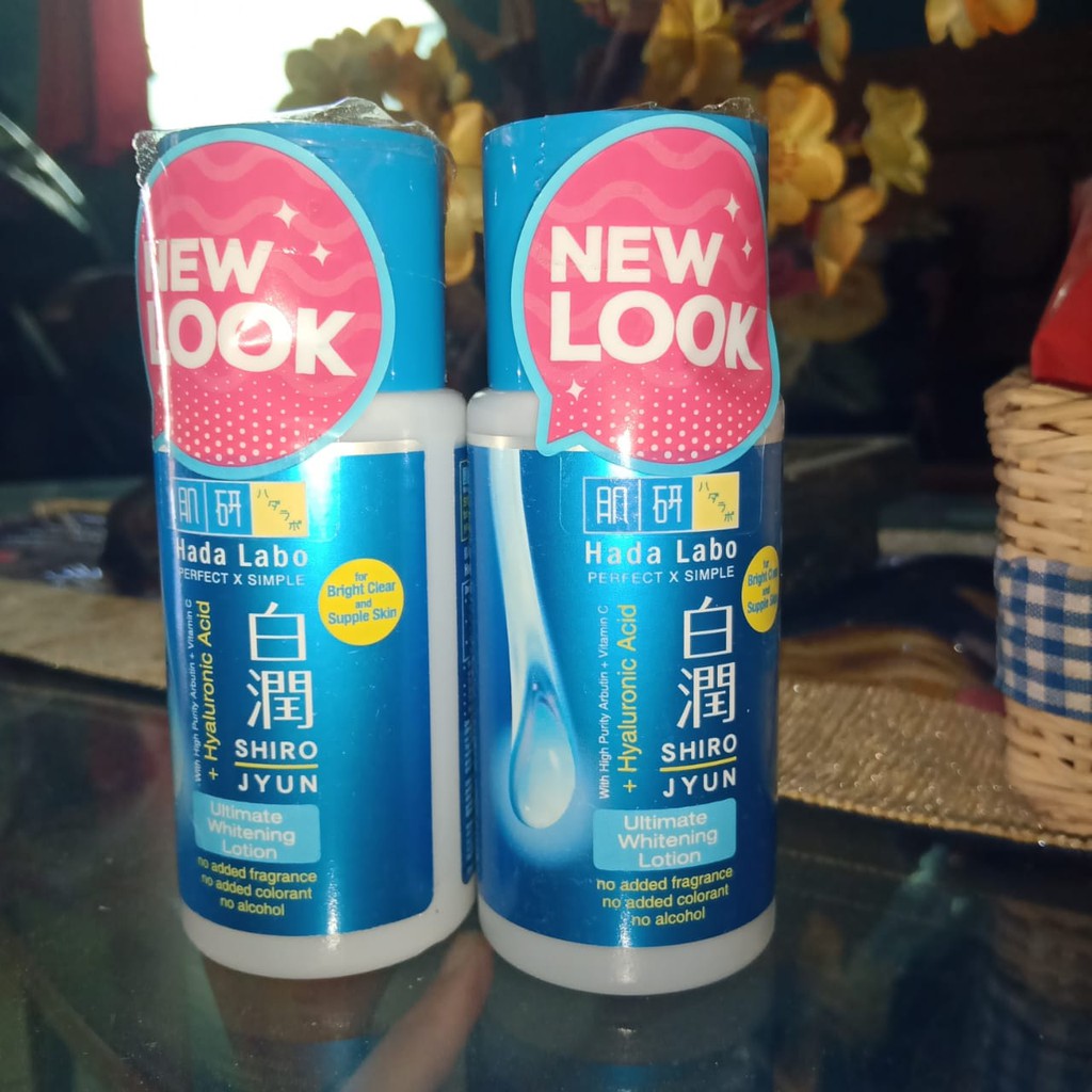 Jual HADA LABO SHIROJYUN ULTIMATE WHITENING LOTION BIRU 100ML | Shopee ...