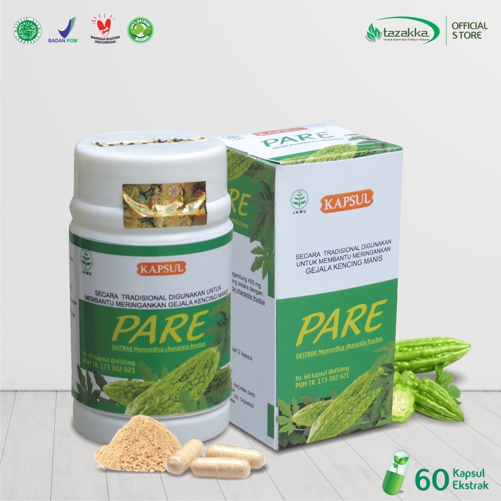 Jual Tazakka Pare Ekstrak Obat Diabetes Paling Ampuh Original Isi 60 ...